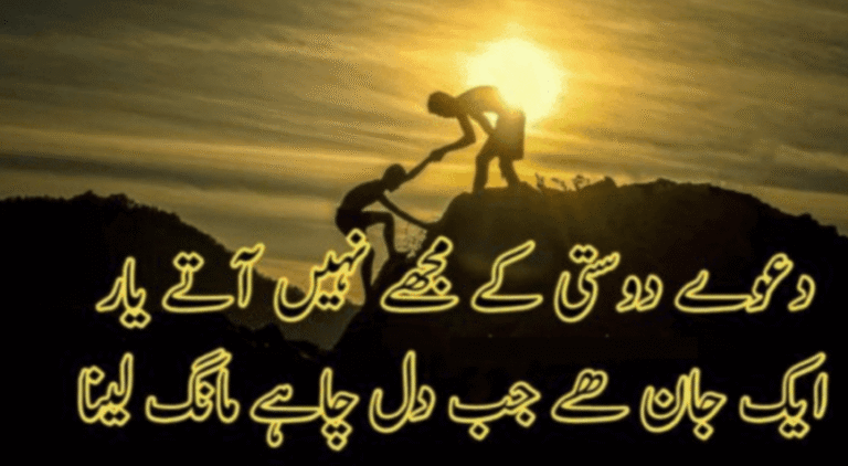 best dost poetry in urdu for friendship in 2025 - amazingpoetry